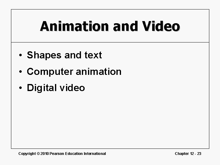 Designing Visual Communication Copyright 2010 Pearson Education ...