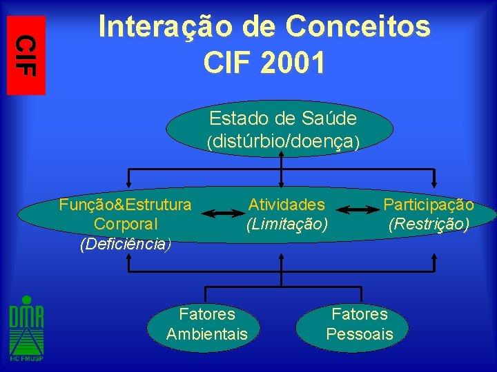 CIF Modelo de Funcionalidade Conceitos da Classificao Internacional
