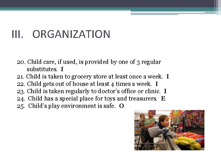 Introduction to the HOME Home Observation for Measurement