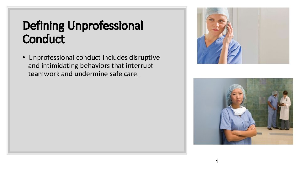 Professional Conduct and Patient Safety Ron Wyatt MD
