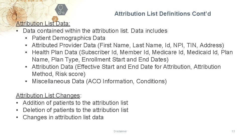 Da Vinci Project Risk Based Contract Member Identification