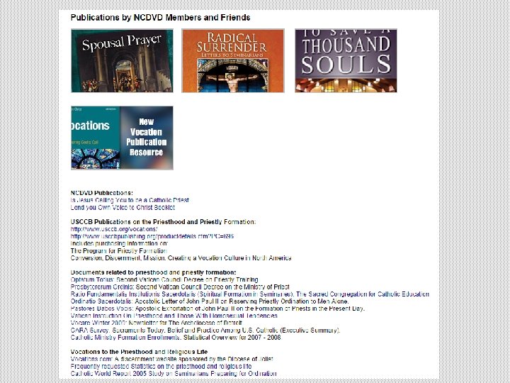 The 9 Keys The Nine Keys for Vocations