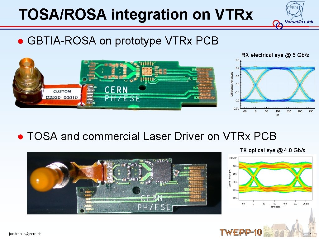 The Versatile Transceiver Feasibility Demonstration Project phase II