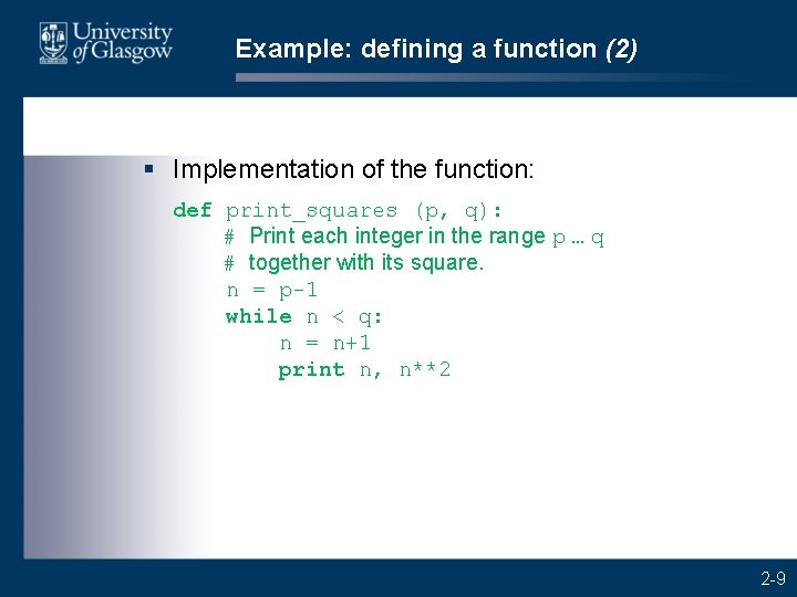 Accelerated Programming 2 Part I Python Programming 2