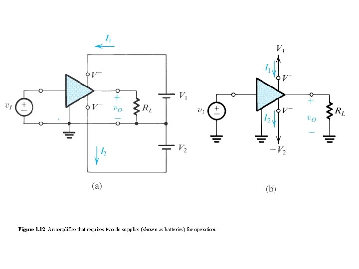 Figure 1 12 An amplifier that requires two
