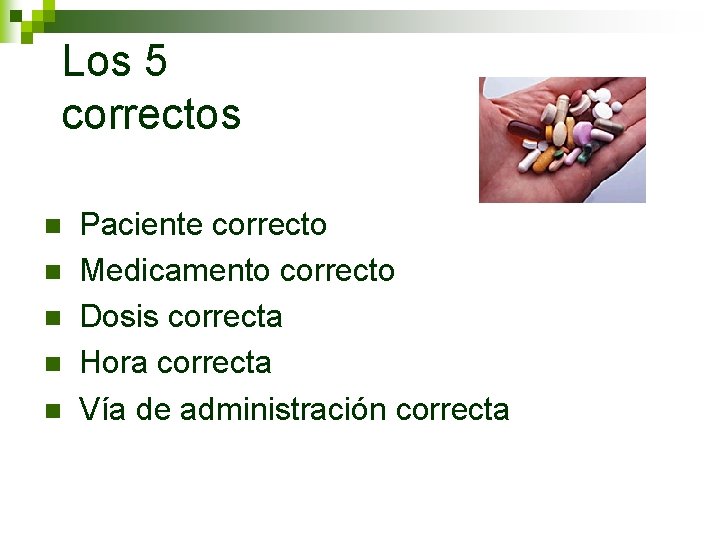 Administracin de medicamentos Consideraciones en la administracin de