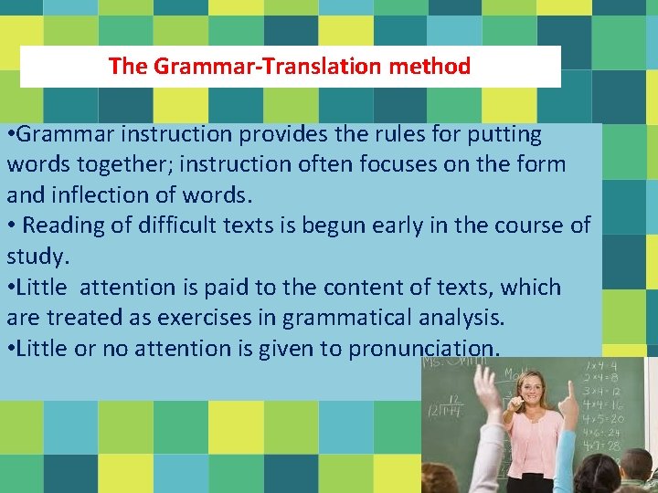 THEME METHODS AND PRINCIPLES OF FOREIGN LANGUAGE TEACHING
