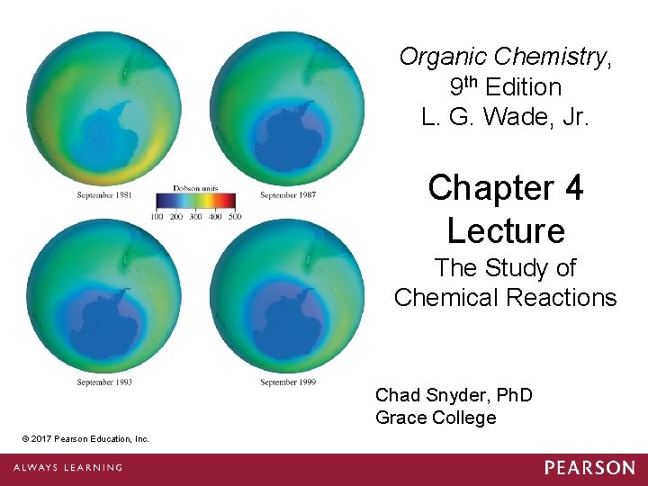 Organic Chemistry 9 th Edition L G Wade