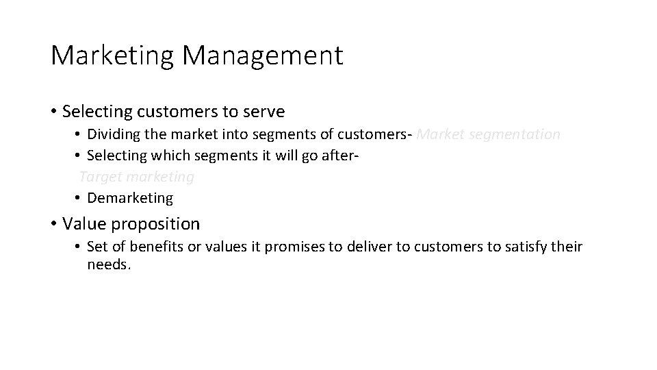 Marketing Managing Profitable Customer Relationships Chapter 1 1