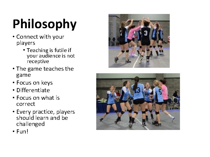 Introduction to Volleyball Coaching Collated by Bill Musgrove