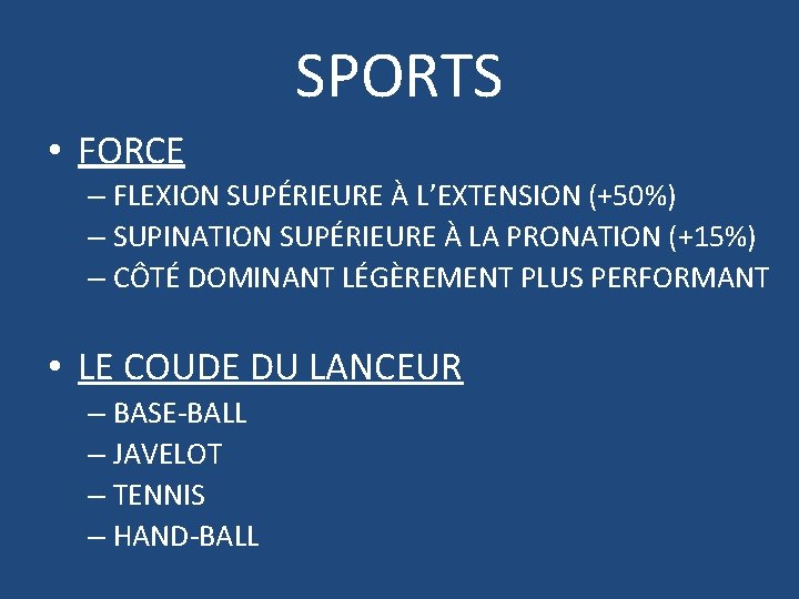 ANATOMIE ET FONCTION DU COUDE X NICOLAY ALS
