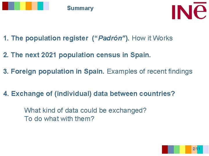 2021 Population Census and migration statistics in Spain