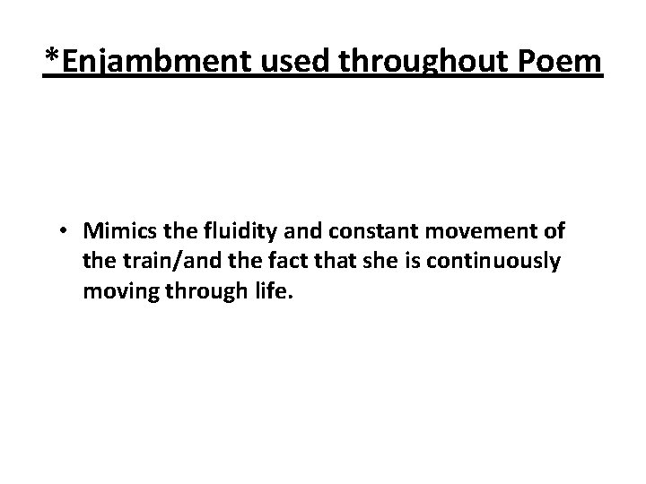 The Way My Mother Speaks Higher PPT Context