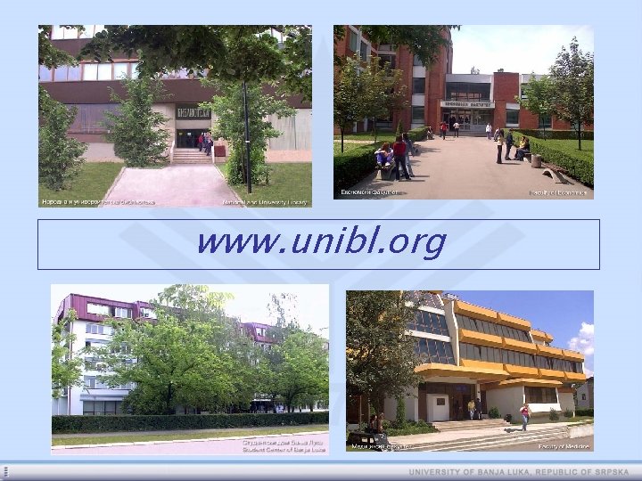 University of Banja Luka General information Founded on