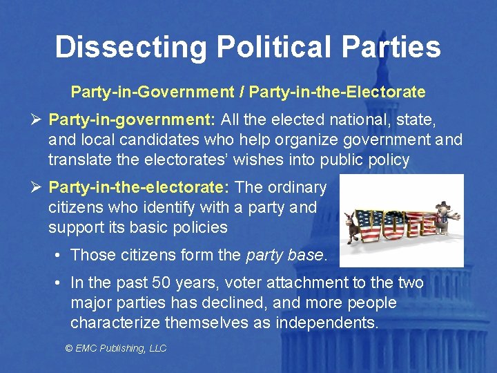 Chapter 17 Political Parties Section 1 Why Do