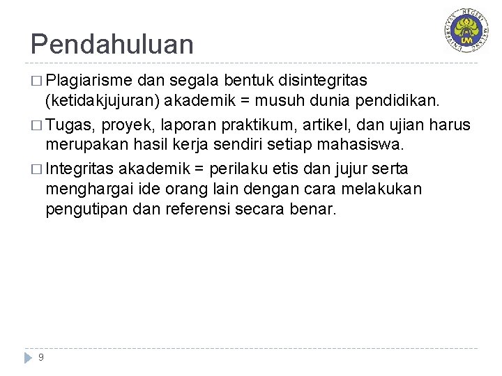 Plagiarisme Rr Poppy Puspitasari M T Ph D