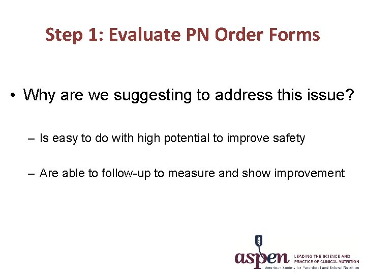 Improving Parenteral Nutrition PN Safety Prescribing and Labeling