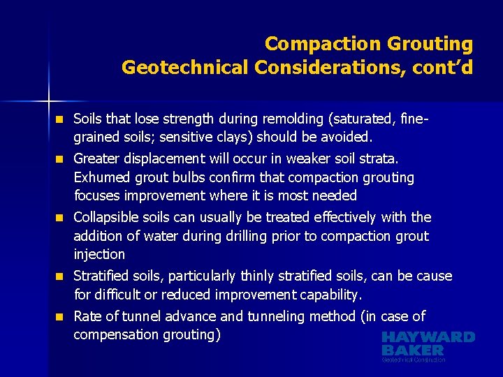 General Grouting is the injection of pumpable fluid