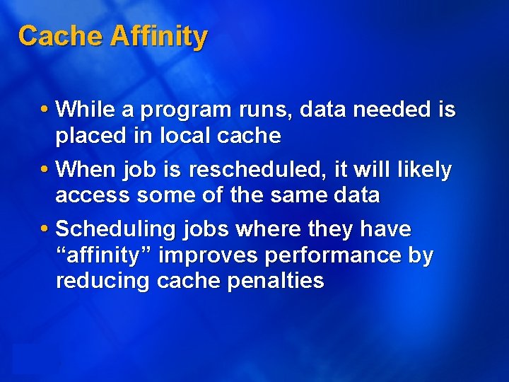 Process Scheduling in Multiprocessor and Multithreaded Systems Matt