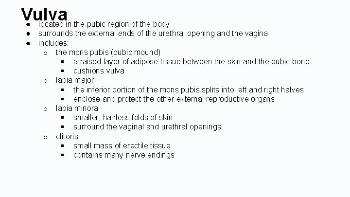 REPRODUCTIVE SYSTEM By Emily Migliorini Graham Munson Cole