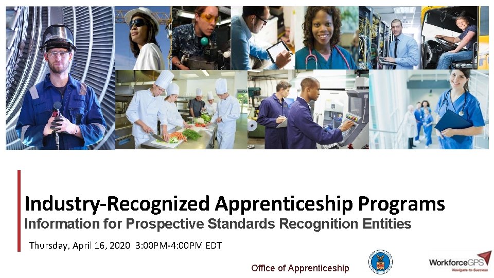 IndustryRecognized Apprenticeship Programs Information for Prospective ...