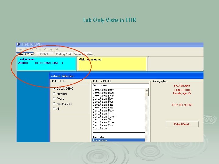 IHS EHR Indian Health Service Electronic Health Record