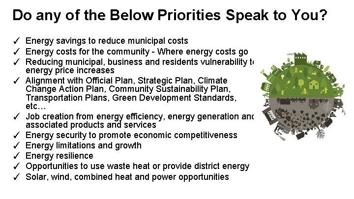 Module 1 Community Energy Planning Benefits and Applications