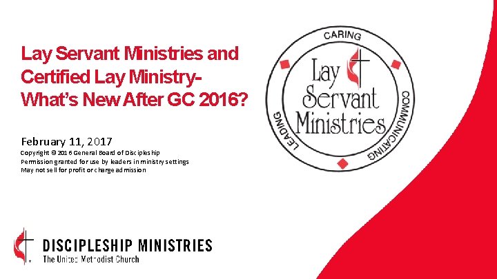 Lay Servant Ministries and Certified Lay Ministry Whats