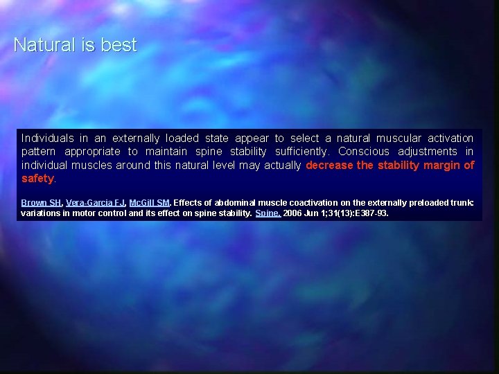 The Myth of Core Stability Prof Eyal Lederman