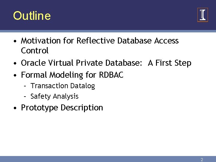 A Framework for Reflective Database Access Control Policies