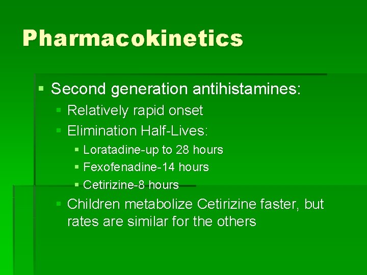 Antihistamines Catherine Garrett Medicinal Chemistry Dr Buynak Allergies