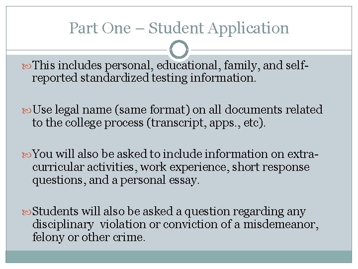 Welcome to Pittsford Sutherland High School College Application