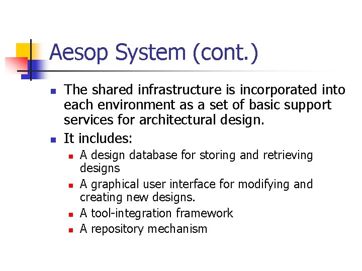 Architectural Mismatch Why Reuse Is So Hard David