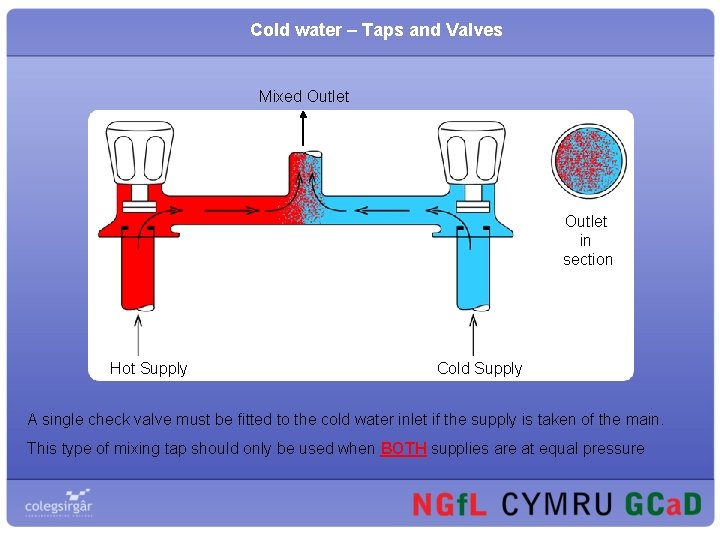 PLUMBING Presentation on Taps Valves Used in Cold