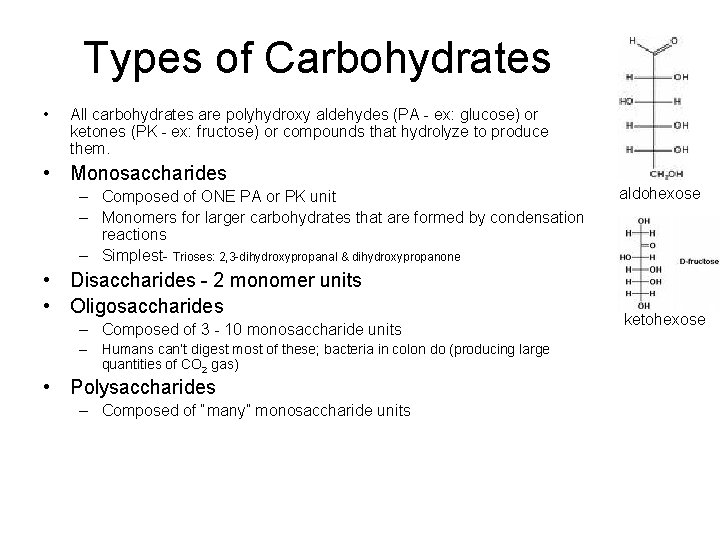Carbohydrates What do you need to know Characteristics
