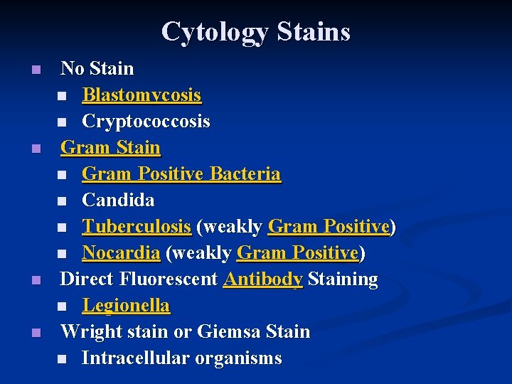 CLINICAL LABORATORY DIAGNOSTICS OF PATHOLOGICAL PROCESSESS IN LUNGS