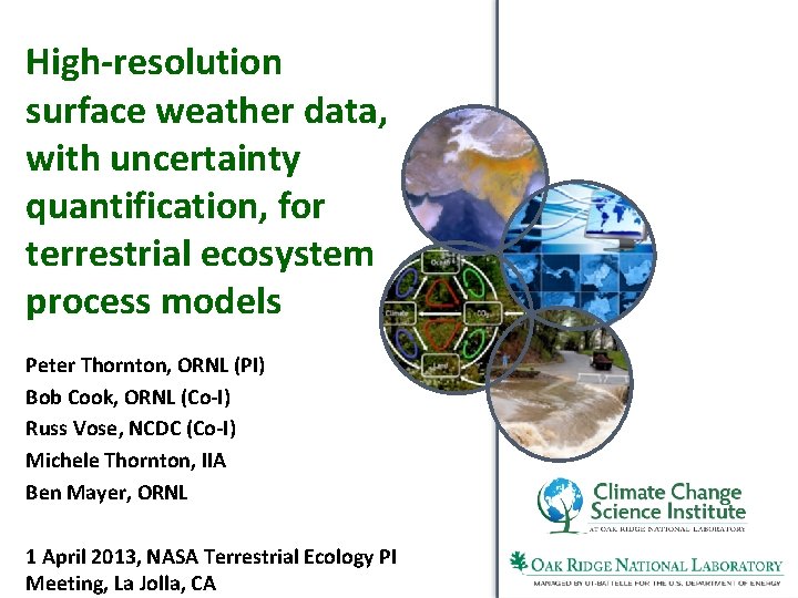 Highresolution surface weather data with uncertainty quantification for