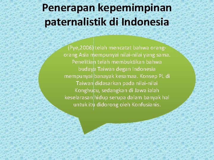 KEPEMIMPINAN Menyesuaikan teori kepemimpinan dengan budaya Indonesia ...