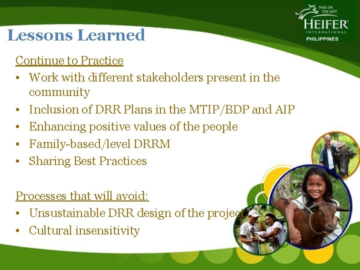 Building LongTerm Community Resilience Linking DRR and Village