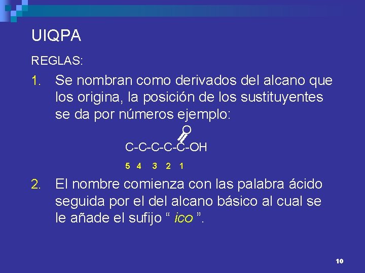 ACIDOS CARBOXILICOS ESTERES AMIDAS TIOESTERES Semana 22 2013