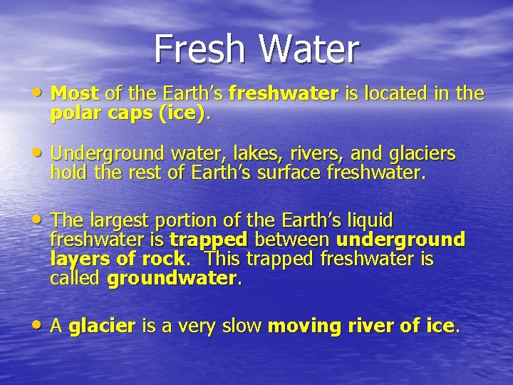 Where Is The Most Freshwater On Earth Located - The Earth Images ...