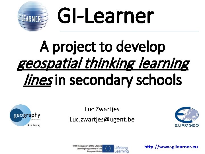 GILearner A project to develop geospatial thinking learning