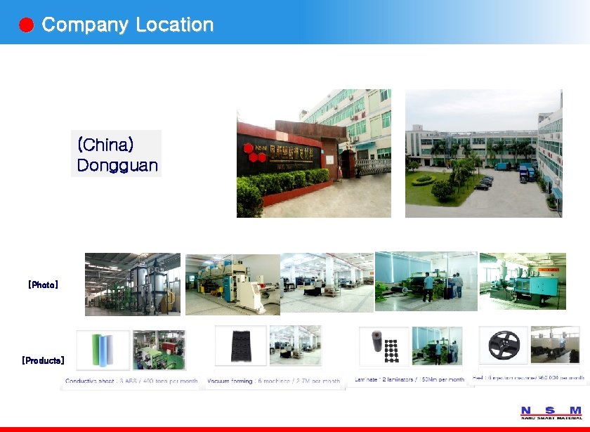 Global version NSM Nano Smart Material Company Information