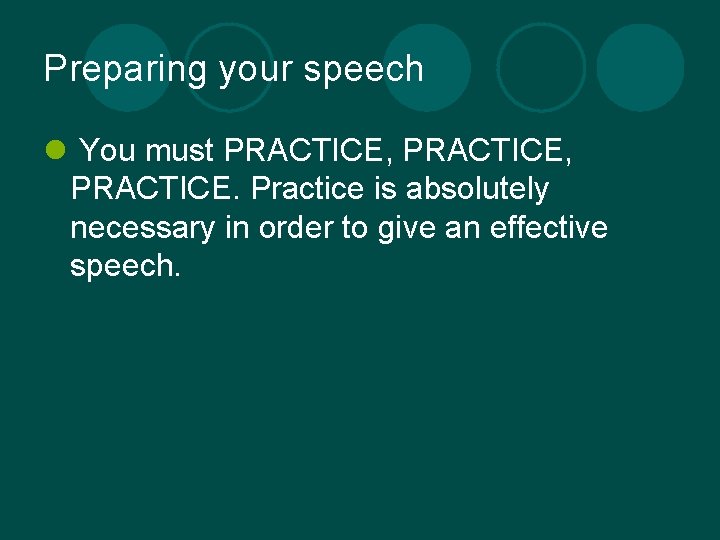 An Introduction to Public Speaking What is the