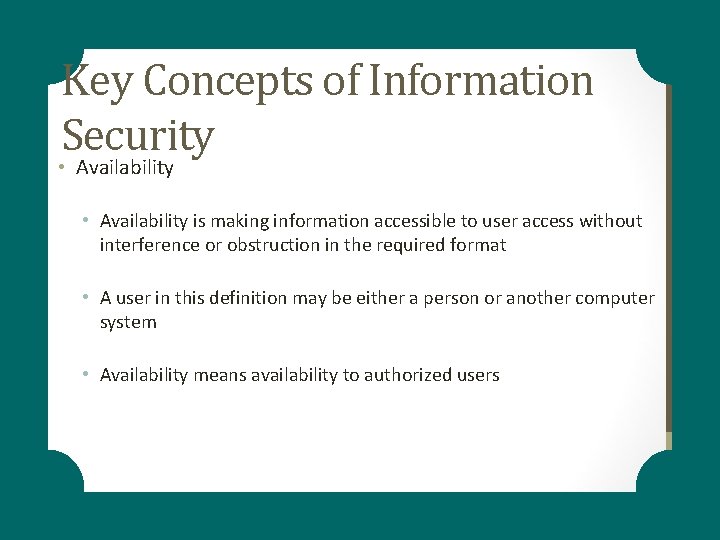 ETHICS INFORMATION SECURITY ISSUES Part 2 LEARNING OBJECTIVES