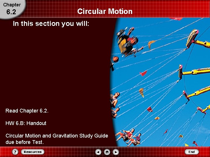 Chapter 6 2 Circular Motion In this section