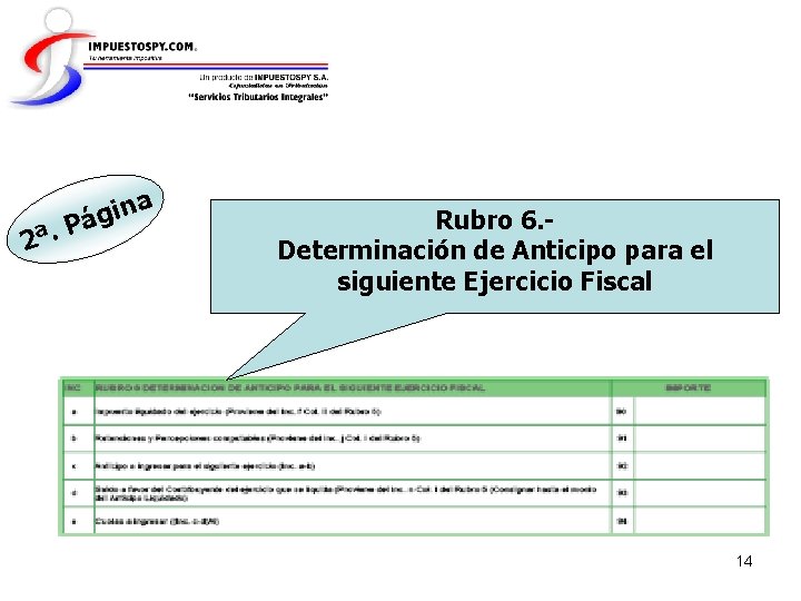 1 Impuesto a la Renta EL FORMULARIO 101