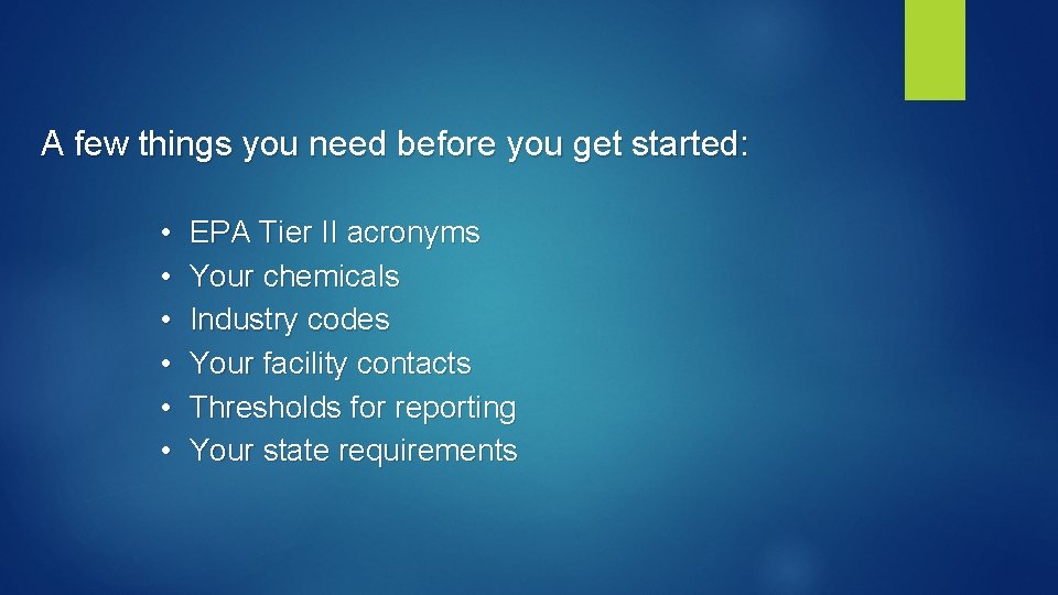Tier 2 Submit A PRIMER HOW TO FILL