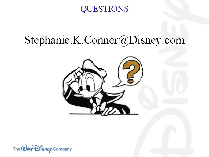 The Walt Disney Company RISK MANAGEMENT CAL STATE