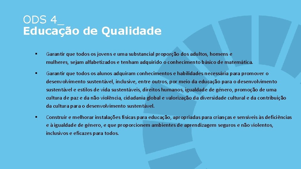 Objetivos de Desenvolvimento Sustentvel ODS 1 Erradicar a